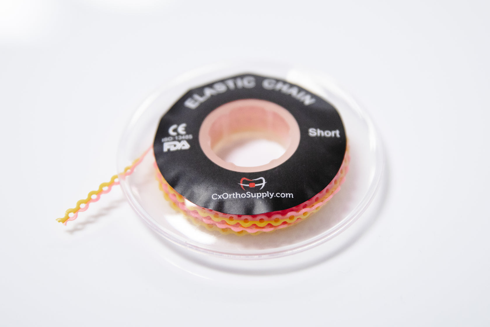 Short MULTI COLOR Power Chains – Cx Orthodontic Supply